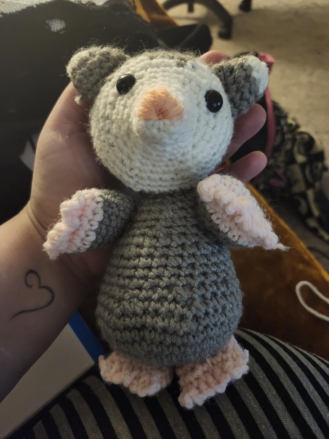 Crochet Possum Stuffed Animal - Etsy