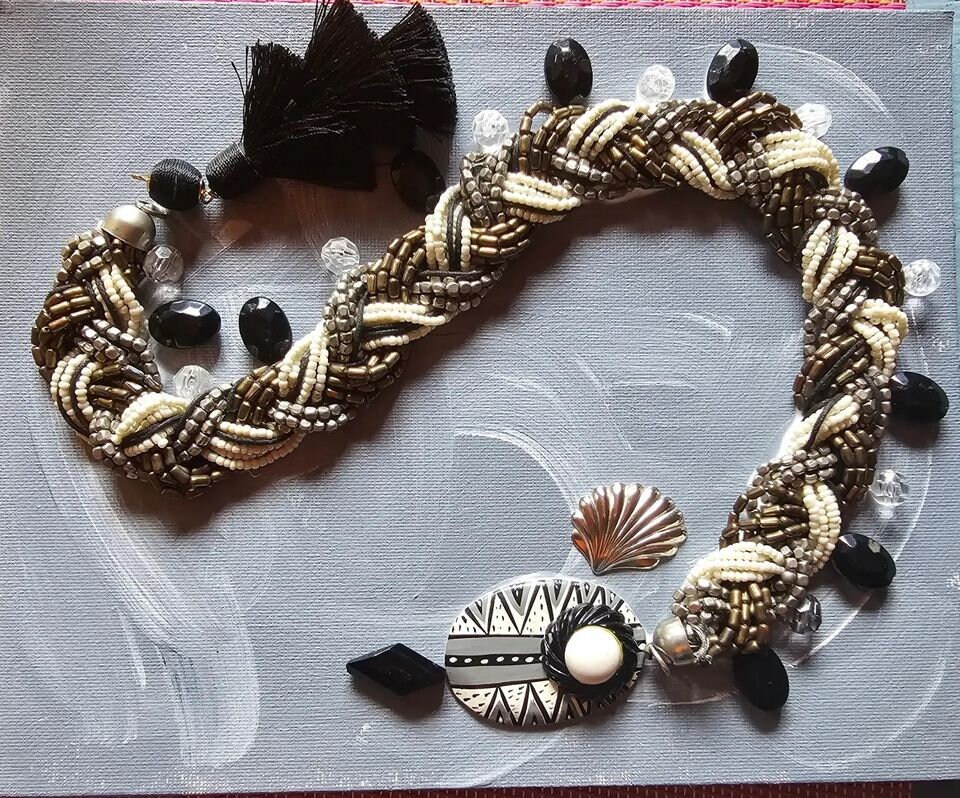 Jewelry Collage; Art; Wall Art - Etsy
