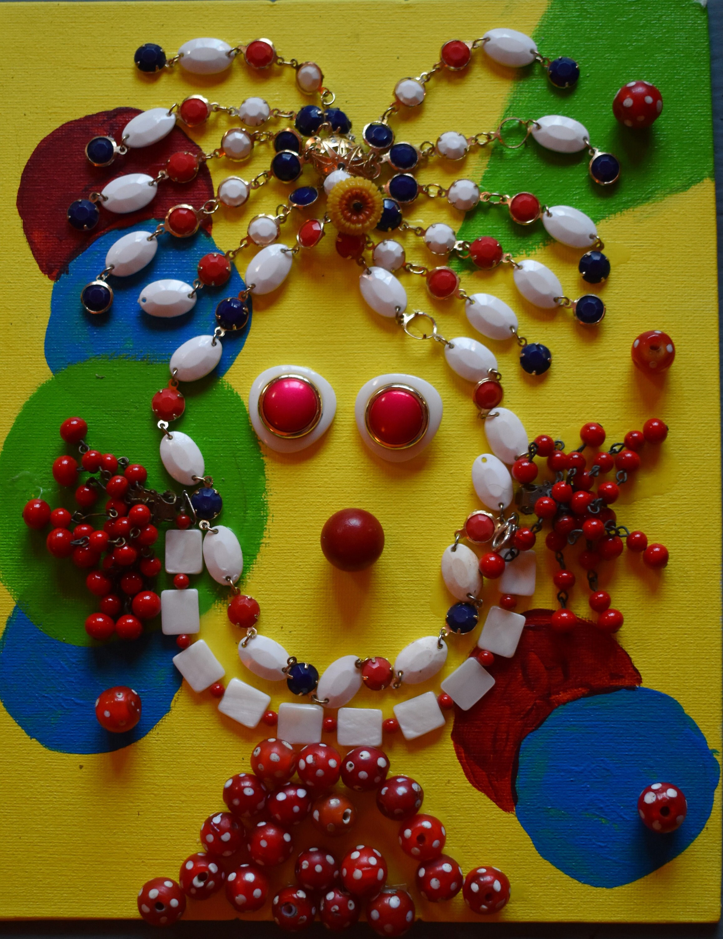Jewelry Collage; Art; Wall Art - Etsy