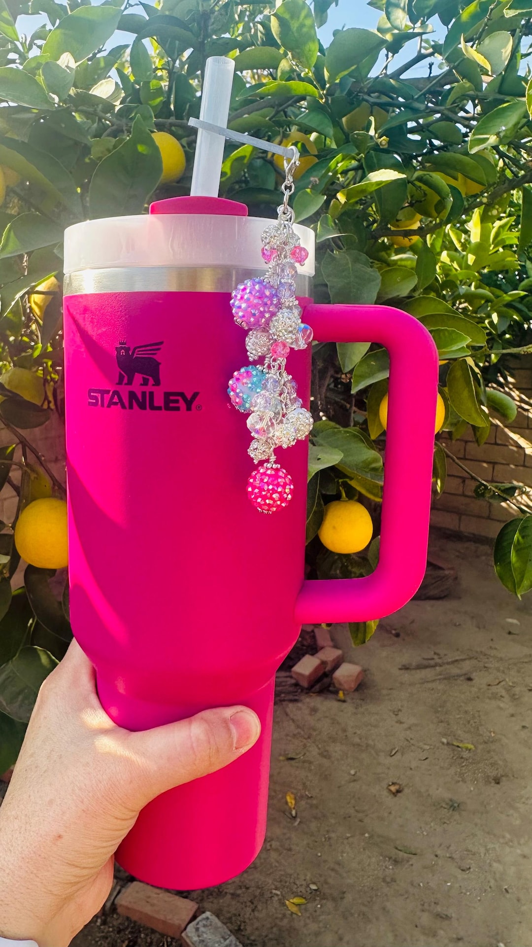 Stanley Cup Straw Charm, Stanley Tumbler Accessories - Etsy