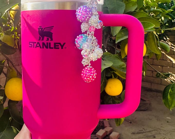 Stanley Cup Straw Charm, Stanley Tumbler Accessories - Etsy