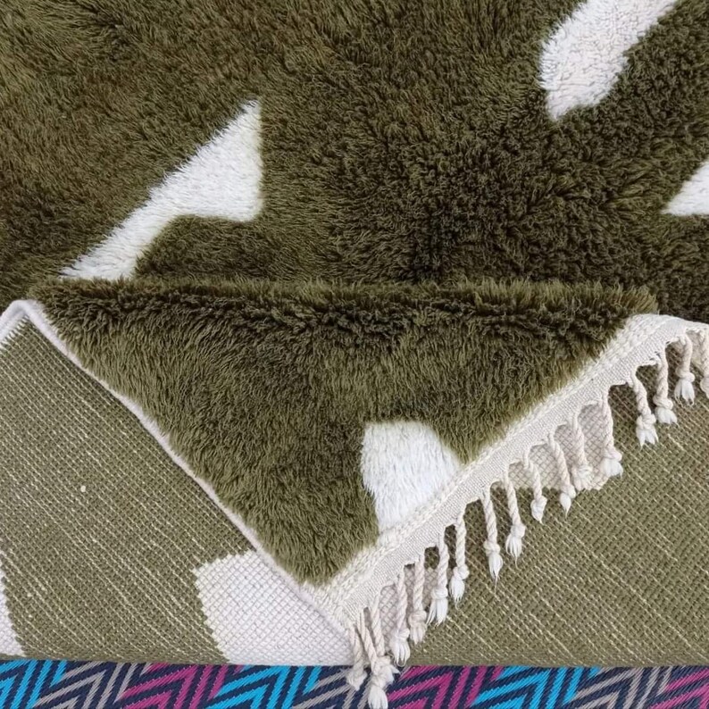 Moroccan Rug for Bedroom Livingroom, Custom Aesthetic Room Rug ...