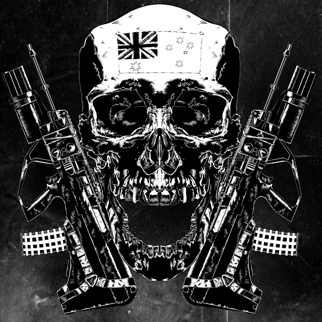 Military Skull Vector - Etsy