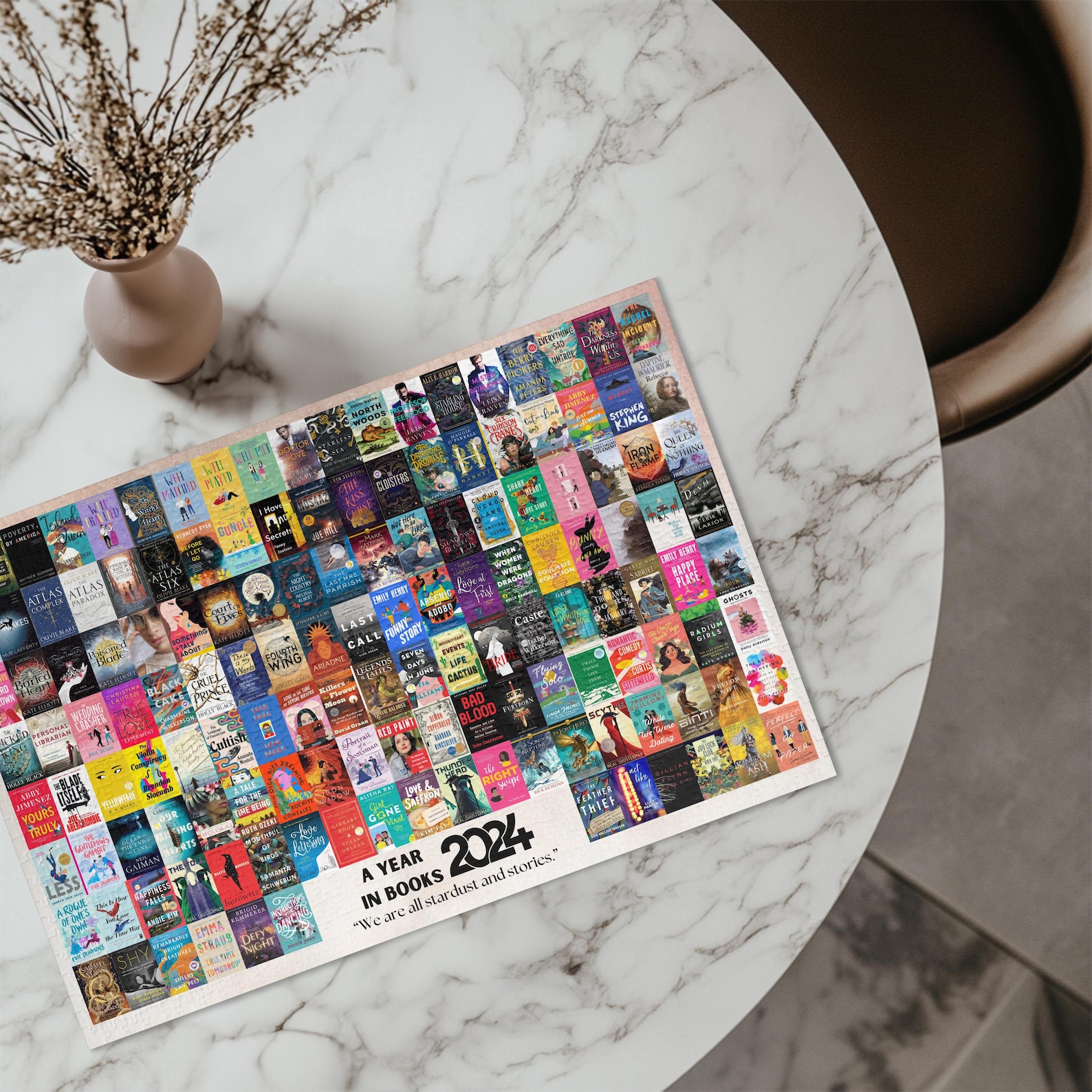 Custom Book Cover Puzzle - Etsy