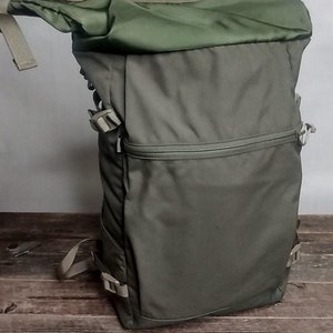 Handmade Backpack | Day Pack | Made in Asheville | Roll Top Pack ...
