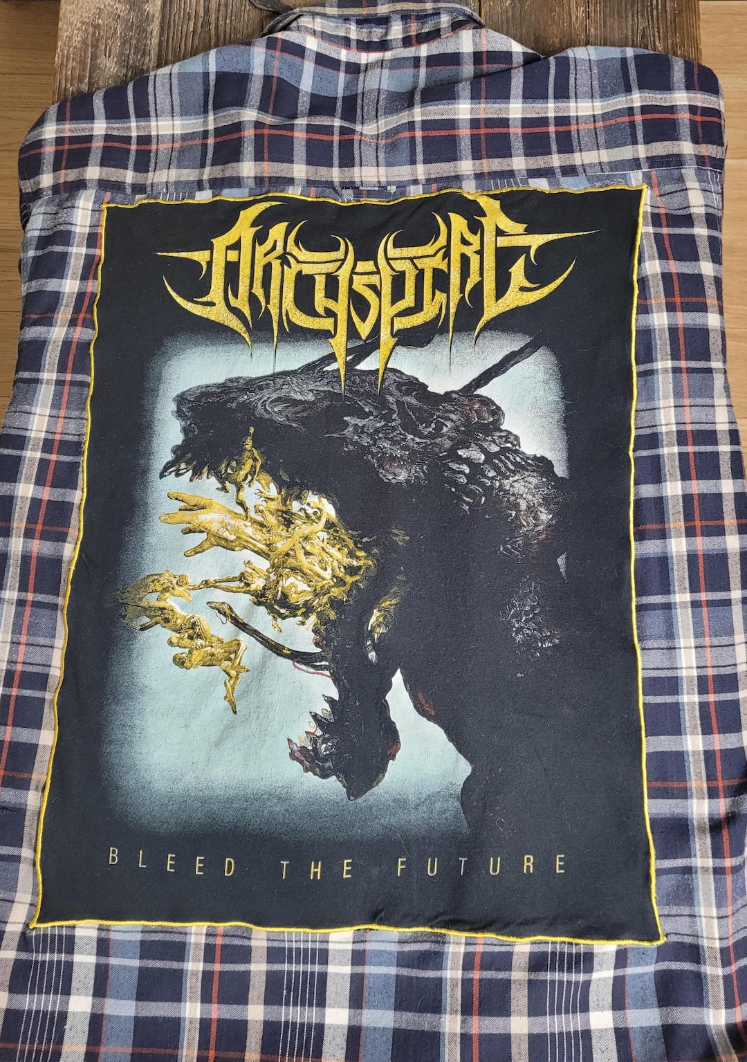 Battle Flannel | Handcrafted Flannel Shirt | Archspire | Ready to Ship ...