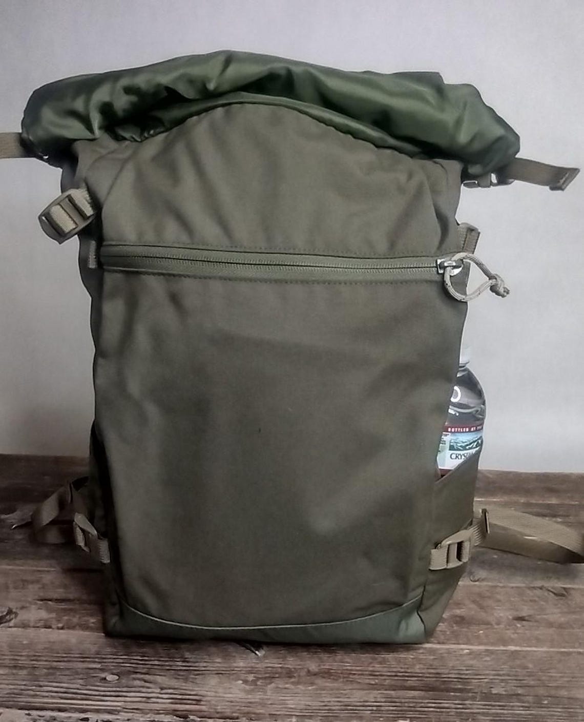 Handmade Backpack Day Pack Made in Asheville Roll Top Pack Ready to ...