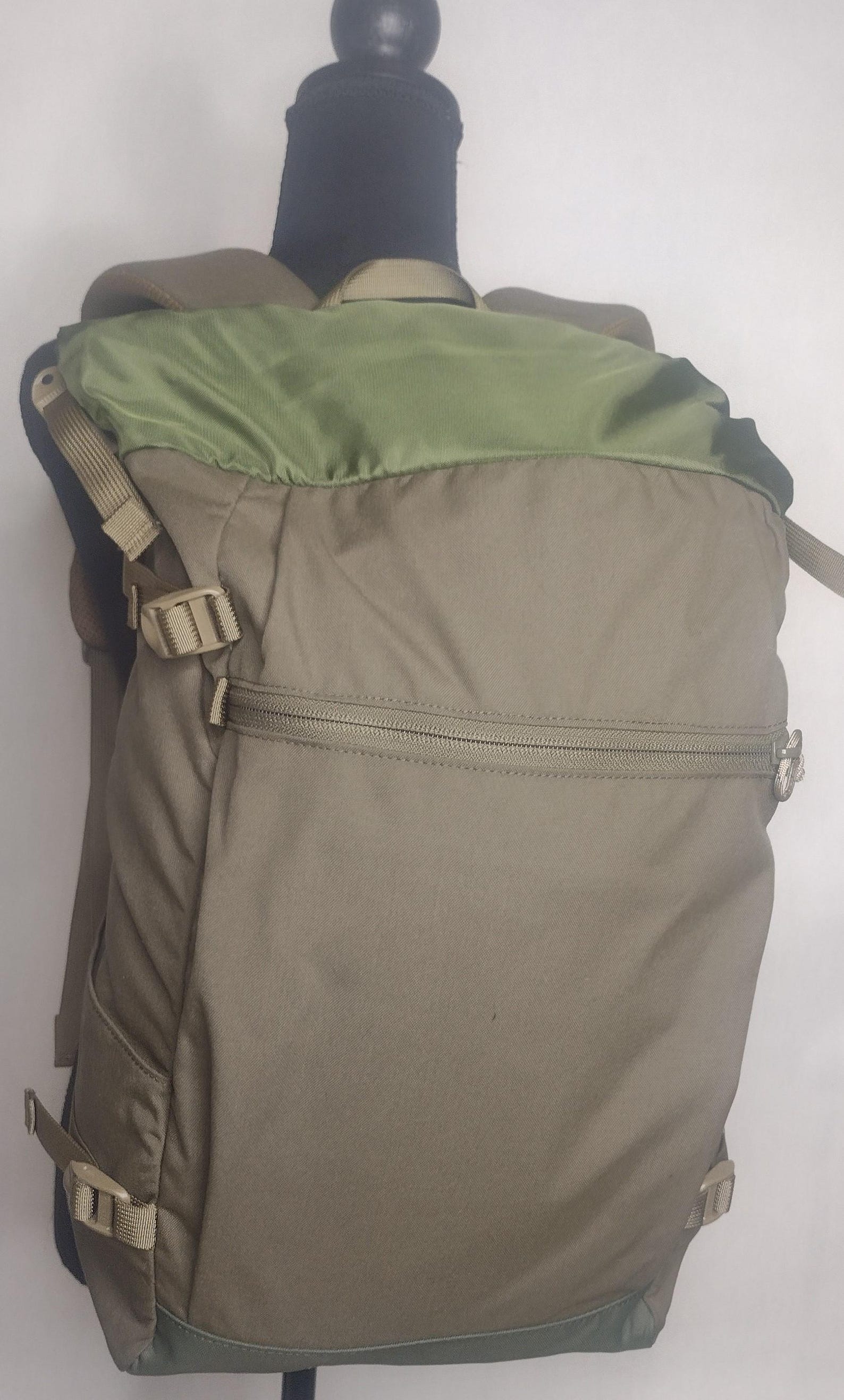 Handmade Backpack Day Pack Made in Asheville Roll Top Pack Ready to ...