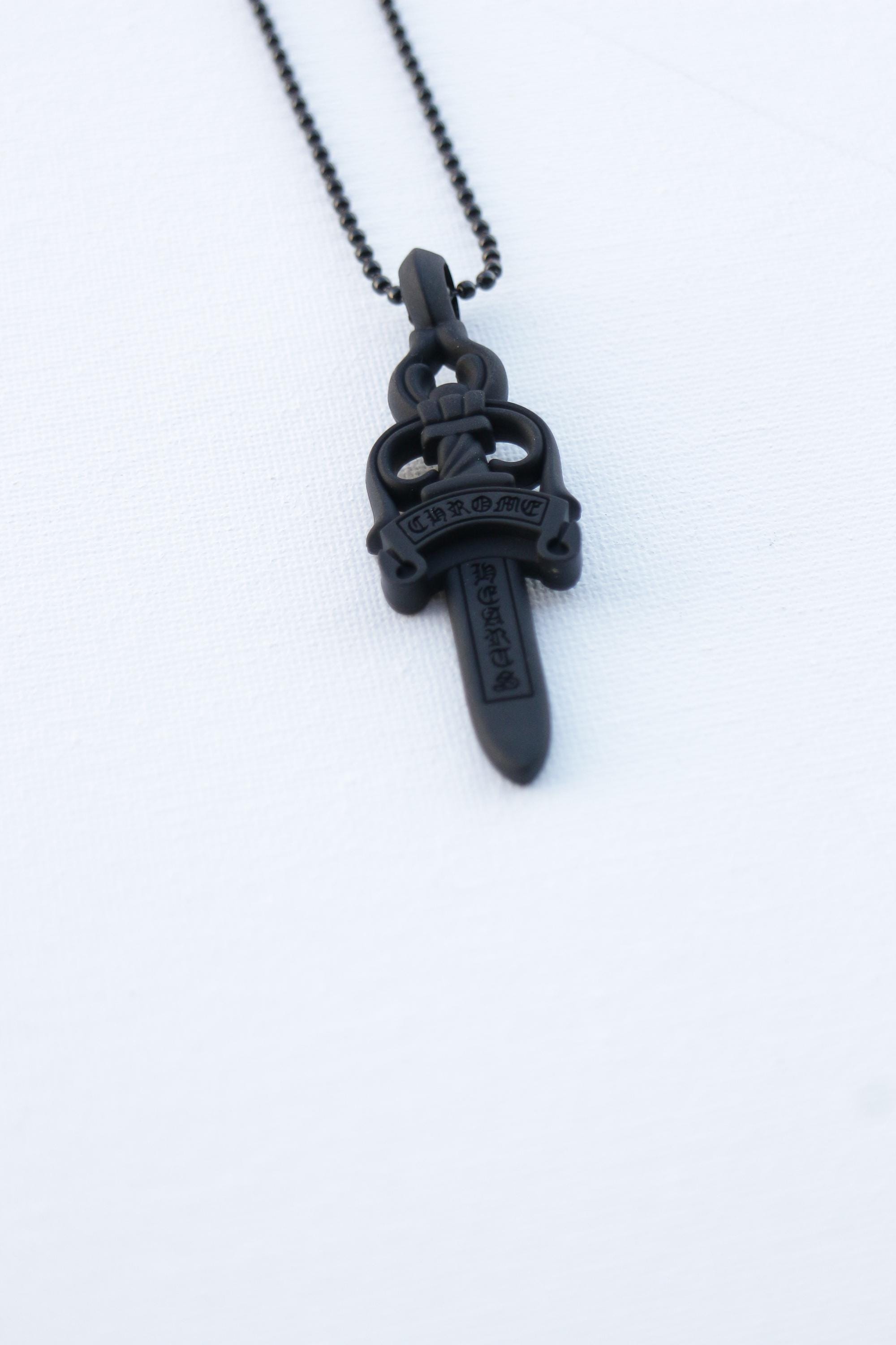 Chrome Hearts Necklace Rubber - Etsy Chrome Hearts Necklace Rubber - Etsy