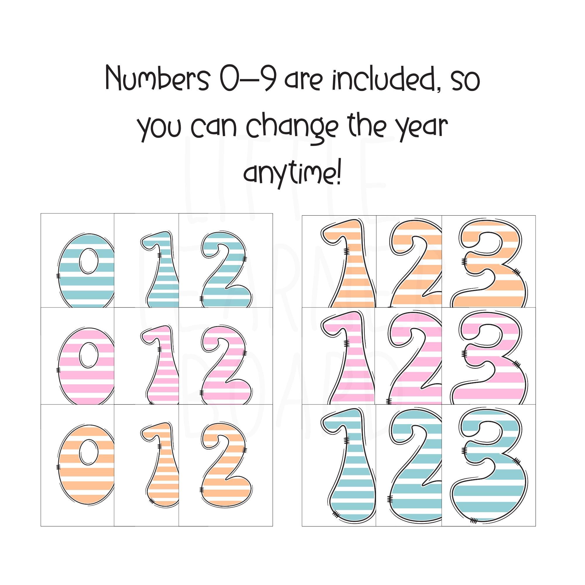 New Year Bulletin Board Kit | January Classroom Decor | 2026 New Years ...