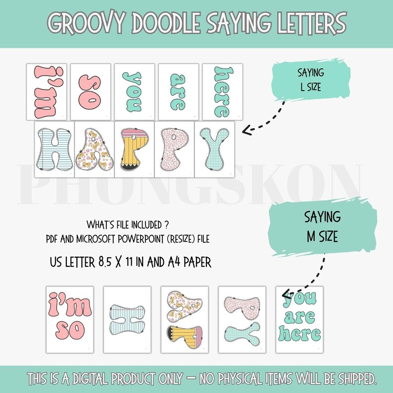 Back to School Bulletin Board Kit | I'm so Happy You Are Here | Groovy ...