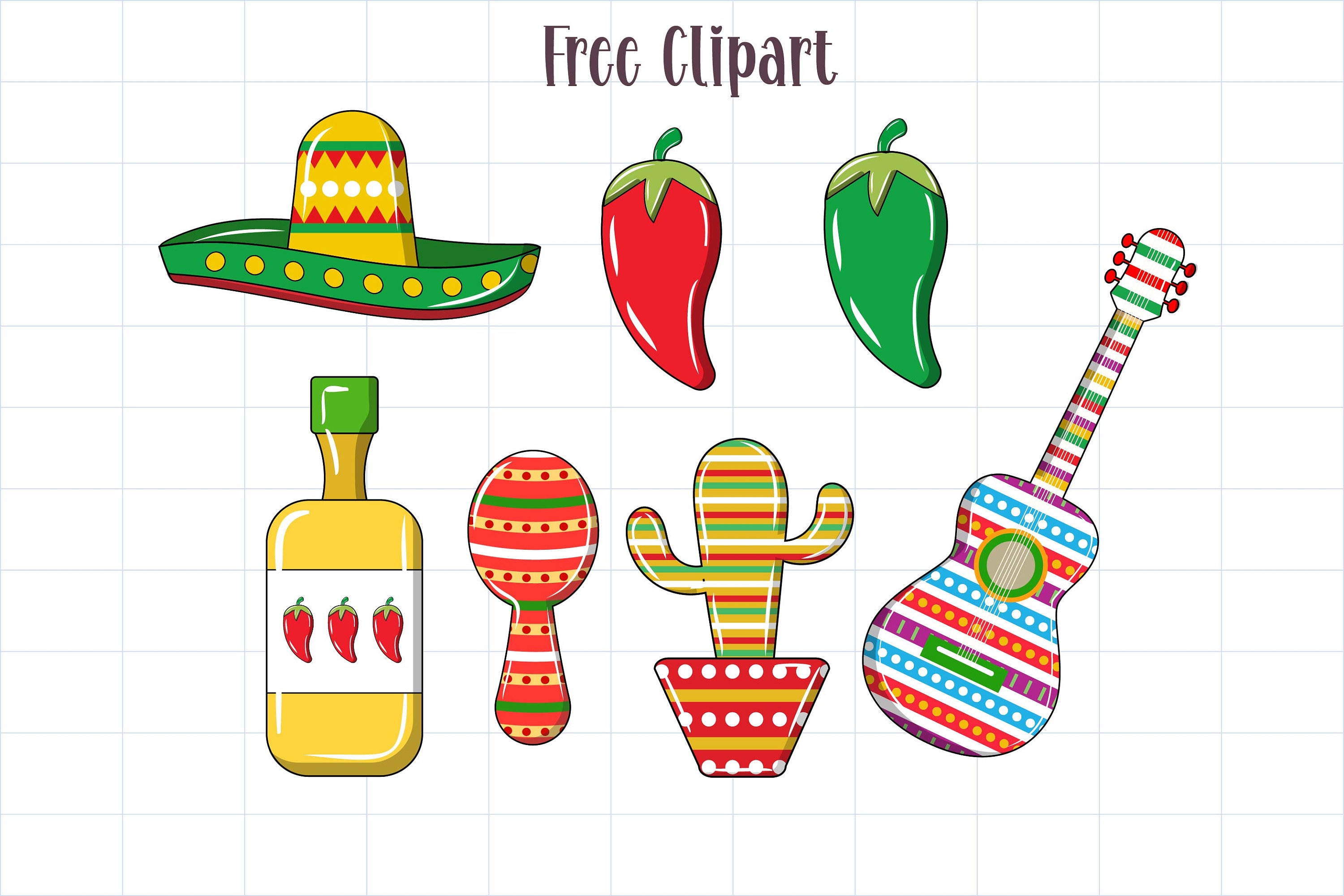 Cinco De Mayo PNG Alphabet, Fiesta Doodle Alphabet Bundle, Fiesta PNG ...
