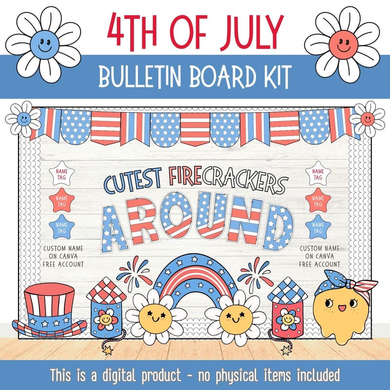 Fourth of July Door Decorations - Etsy