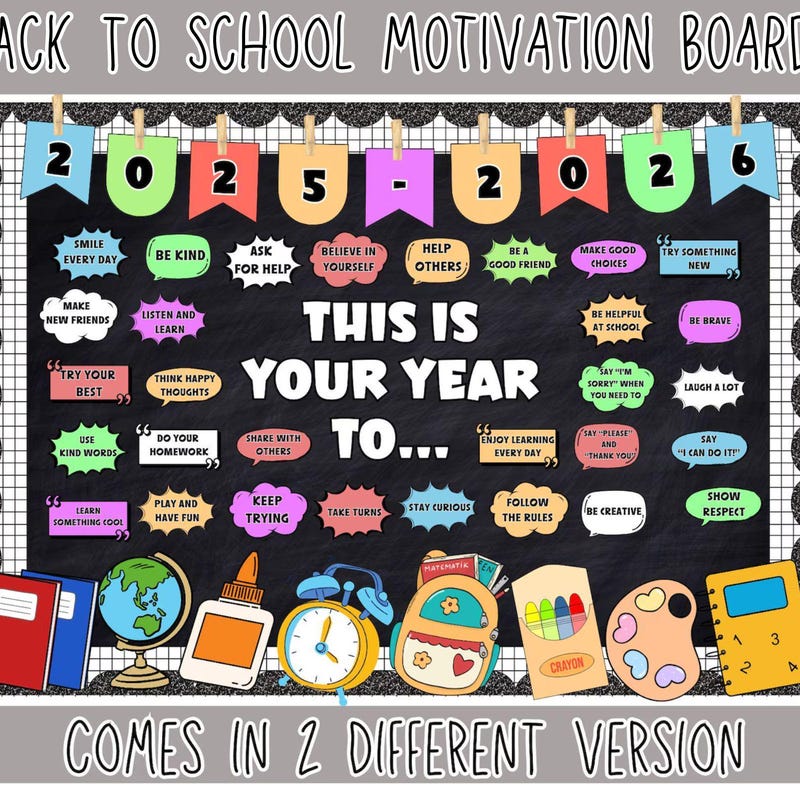 This is Your Year to Bulletin Board - Etsy