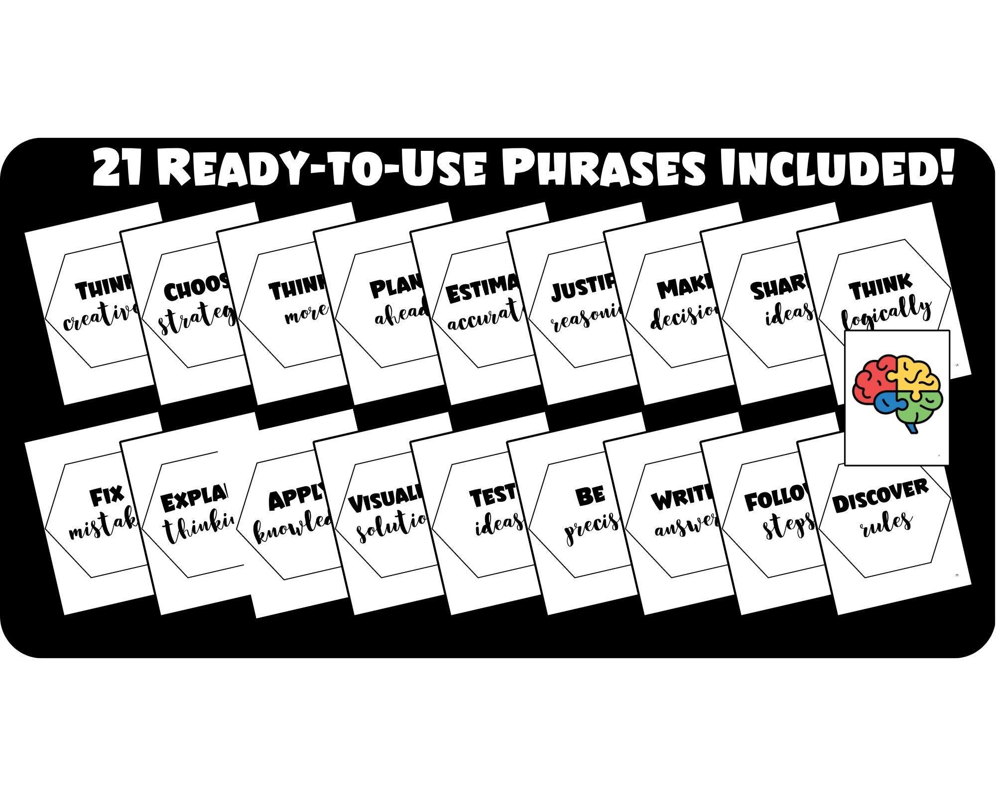 Math Bulletin Board Kit | Growth Mindset Classroom Decor | Motivational ...