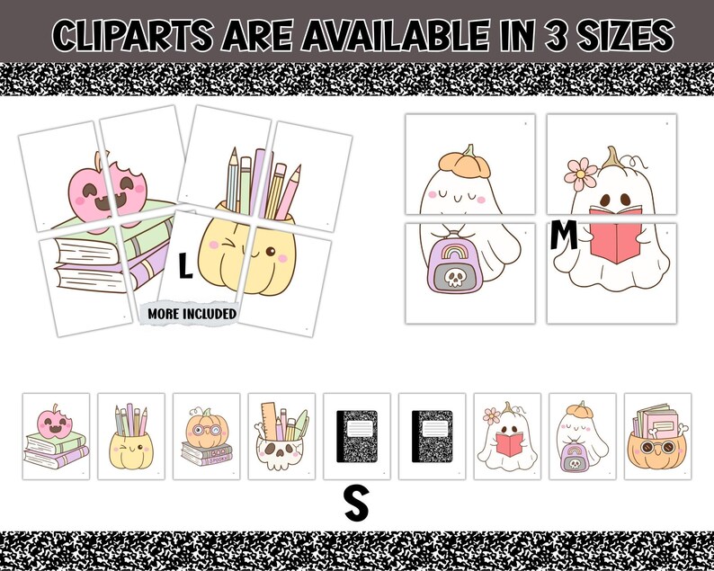 Halloween Bulletin Board Kit | Trendy October Classroom Decor | Cutesy ...