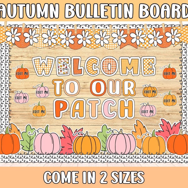 Fall Bulletin Boards - Etsy