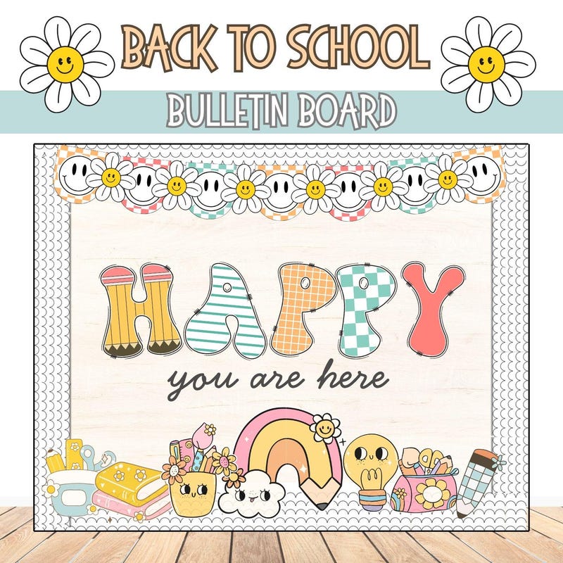 Back to School Bulletin Board - Etsy