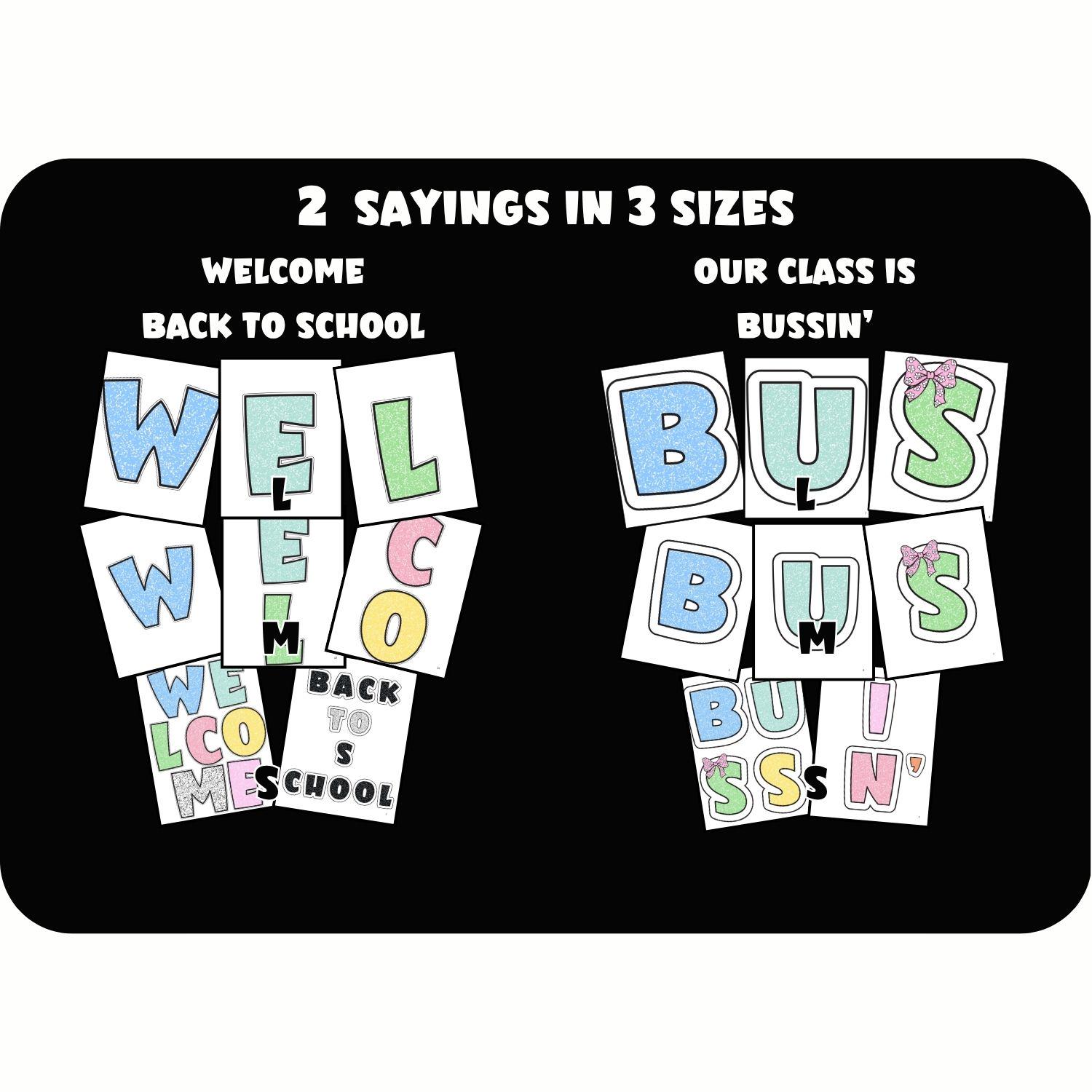 Back to School Bulletin Board | Composition Notebook Theme | Editable ...