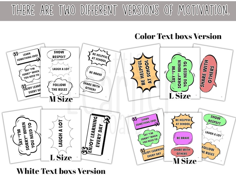 Motivational Bulletin Board Kit | Back to School Classroom Decor 2025 ...