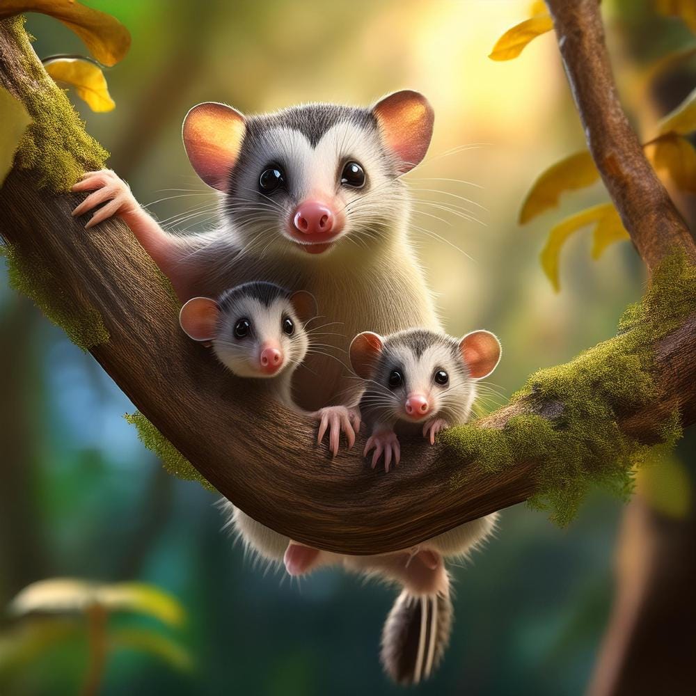 Woodland Creatures Pack: Mammals - Etsy