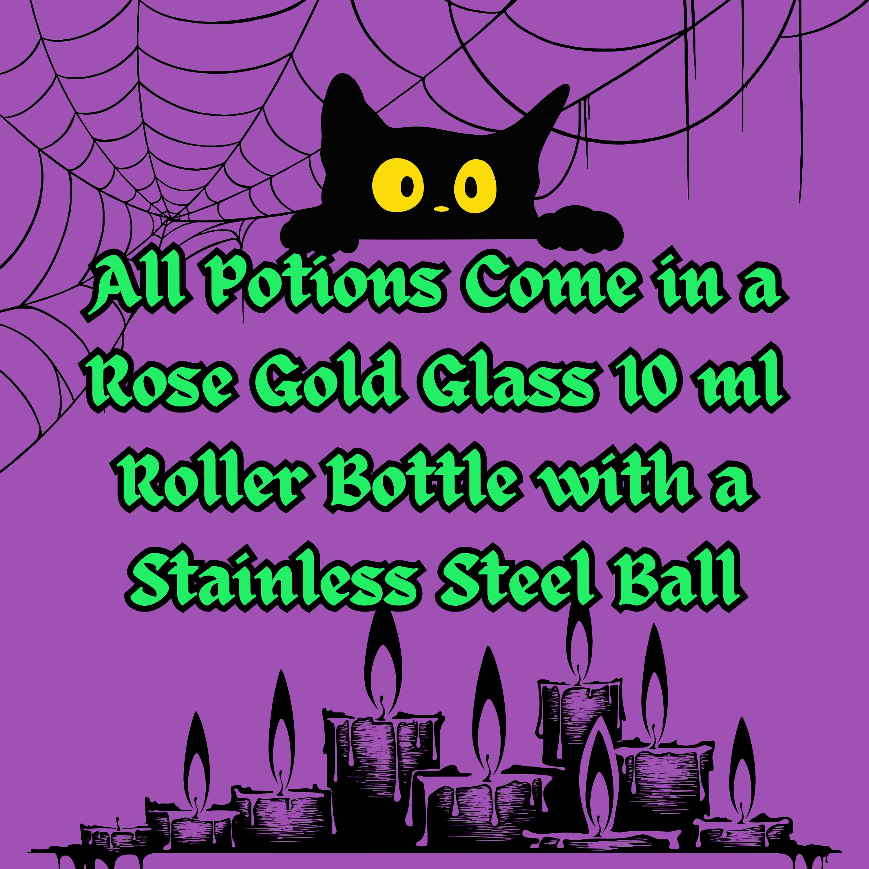 Goth Perfume Oil/gothic Custom Perfume Bottle/essential - Etsy