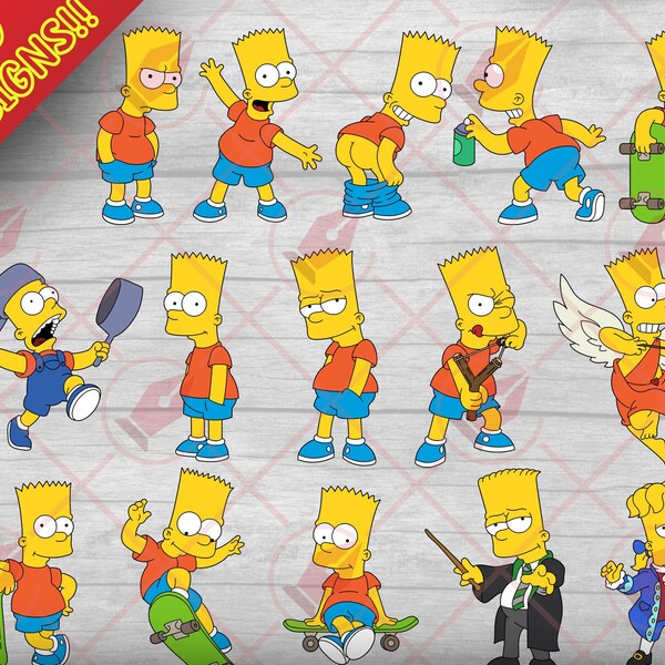 HOMER SIMPSON Svg Bundle Digital File Set Svg, Eps, Png for Cricut ...