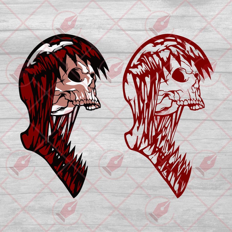 Venom and Carnage Digital File Set Svg, Eps, Png for Cricut, Silhouette ...
