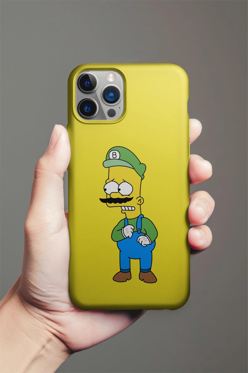 Simpsons Mario Bros Vector Art: SVG, PNG, EPS Files (digital Download ...