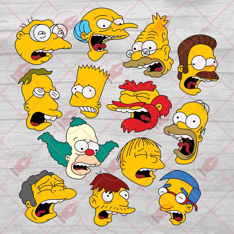 The Simpsons Halloween Mega Bundle | Treehouse of Horror & Scary Faces ...