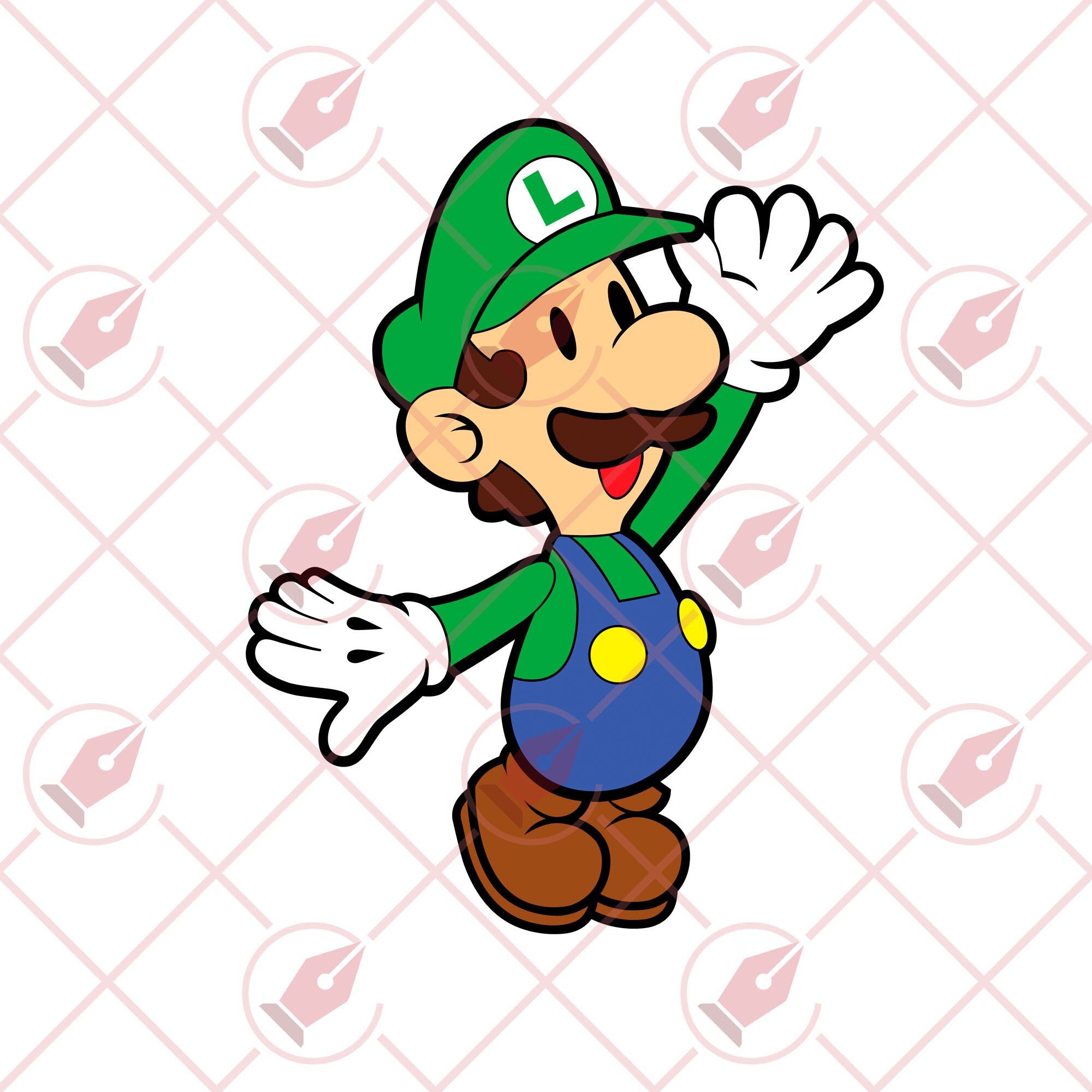 Super Mario Eps, Svg, Png, Digital File - Etsy