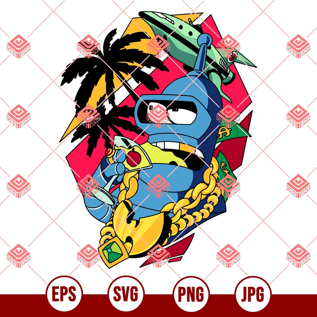 Bender Eps, Svg, Png, Jpg - Etsy