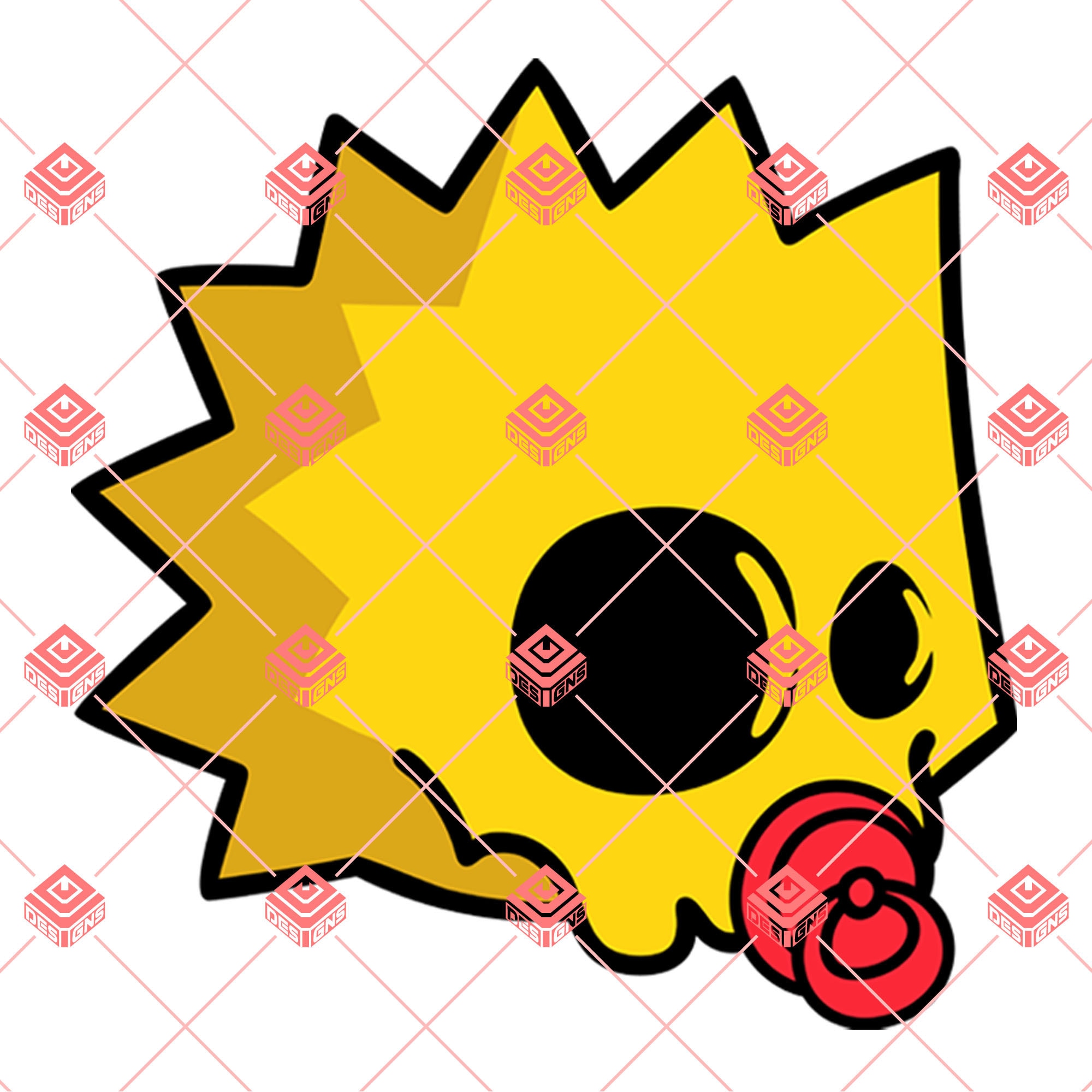 Simpsons Skulls Eps, Png, Svg - Etsy
