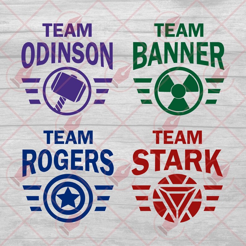Avengers Vector Art Graphics: SVG, EPS, PNG Digital Files - Etsy Australia