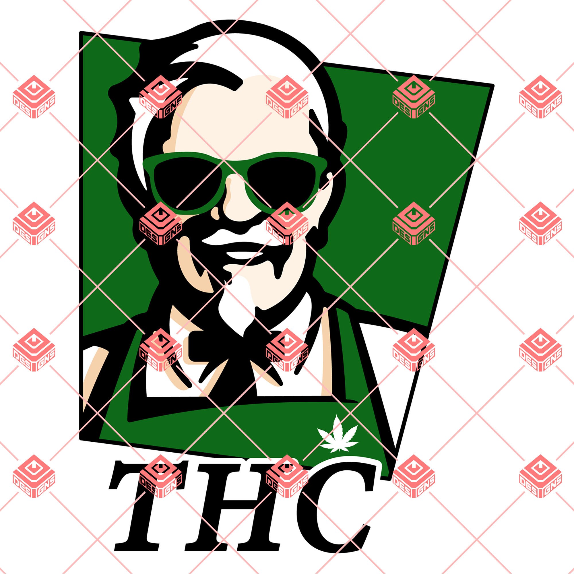 KFC Cannabis Eps, Svg, Png, Jpg - Etsy