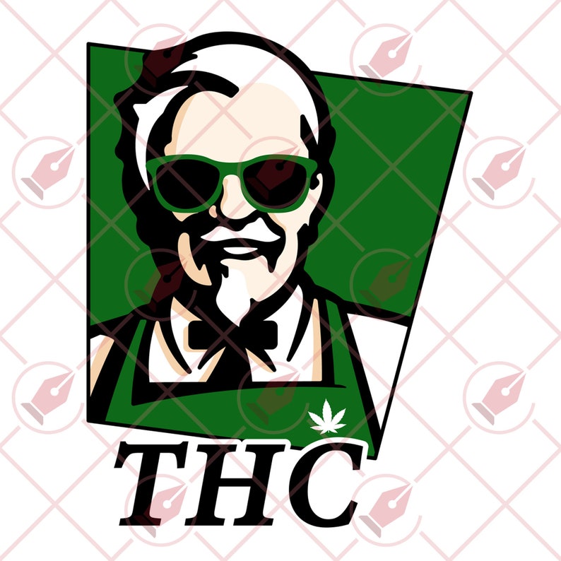 KFC Cannabis Eps, Svg, Png, Jpg - Etsy