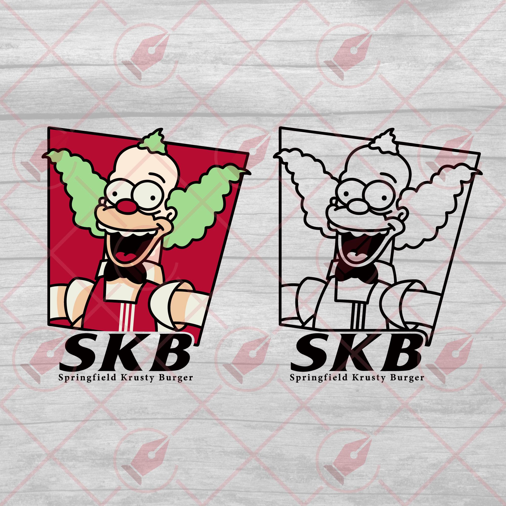 KFC the Simpsons Pack | Digital File Set | Svg, Eps, Png | for Cricut ...
