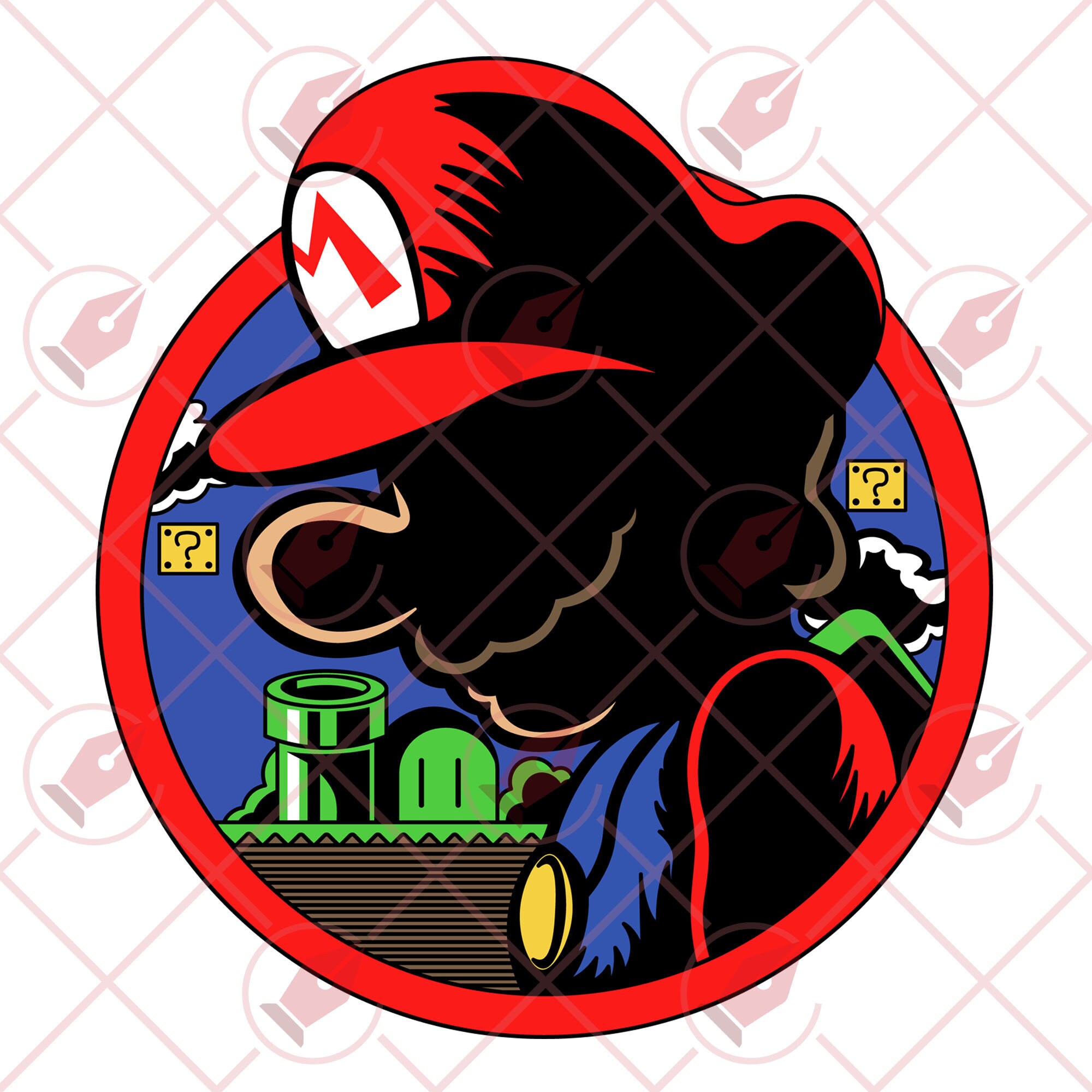 Super Mario Eps, Jpg, Png, Svg - Etsy