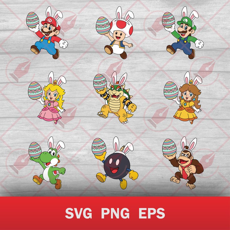 Easter Titles Svg - Etsy