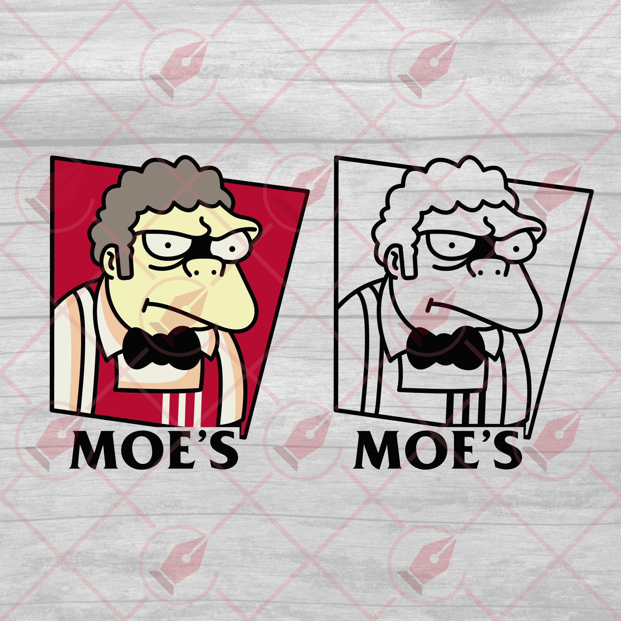 KFC the Simpsons Pack | Digital File Set | Svg, Eps, Png | for Cricut ...