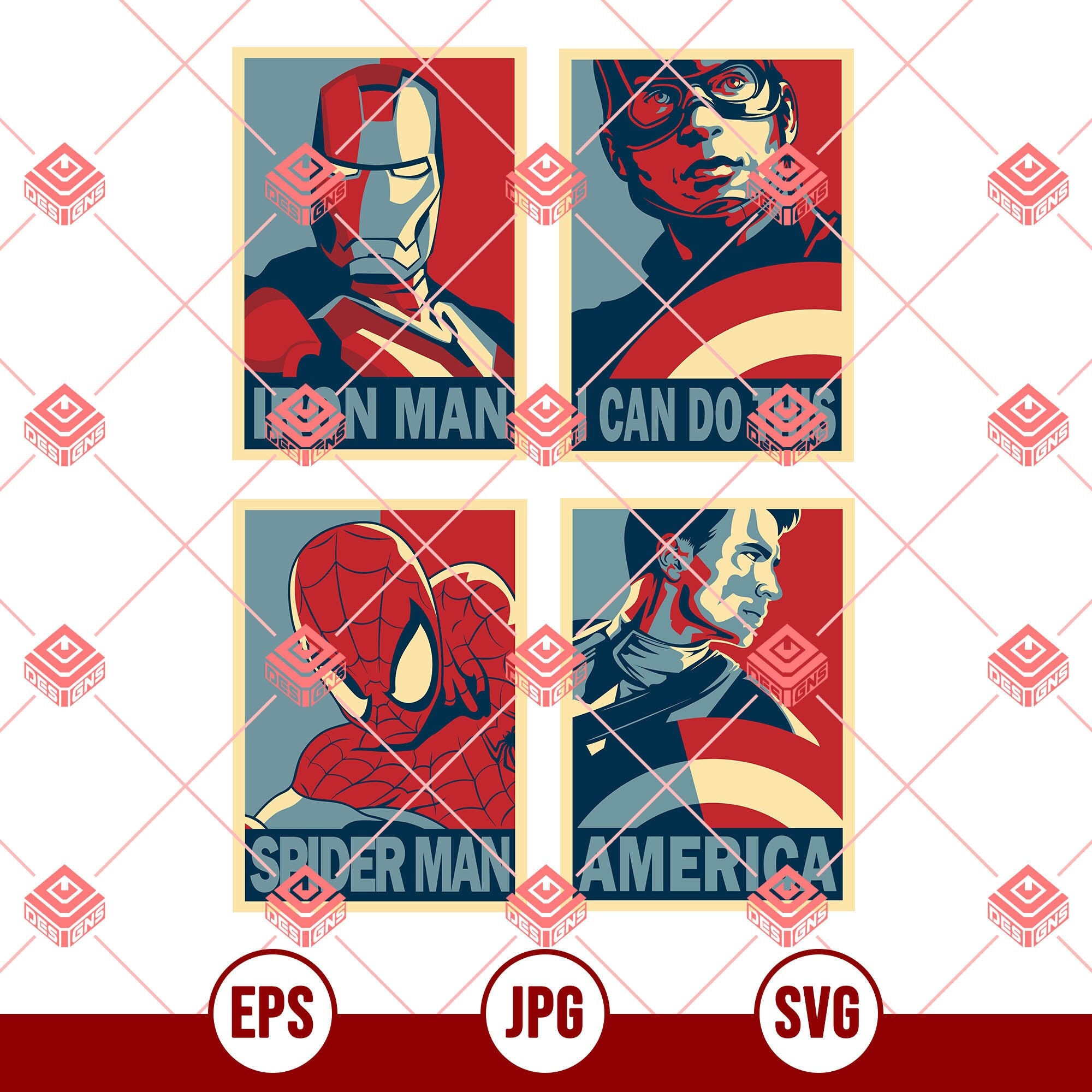 The Avengers Posters Jpg, Eps, Svg, Digital File - Etsy