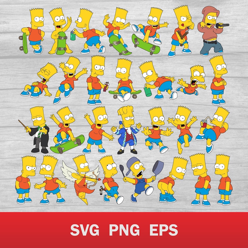 Realistic Bart Simpson Charlie Kirk - Etsy Canada