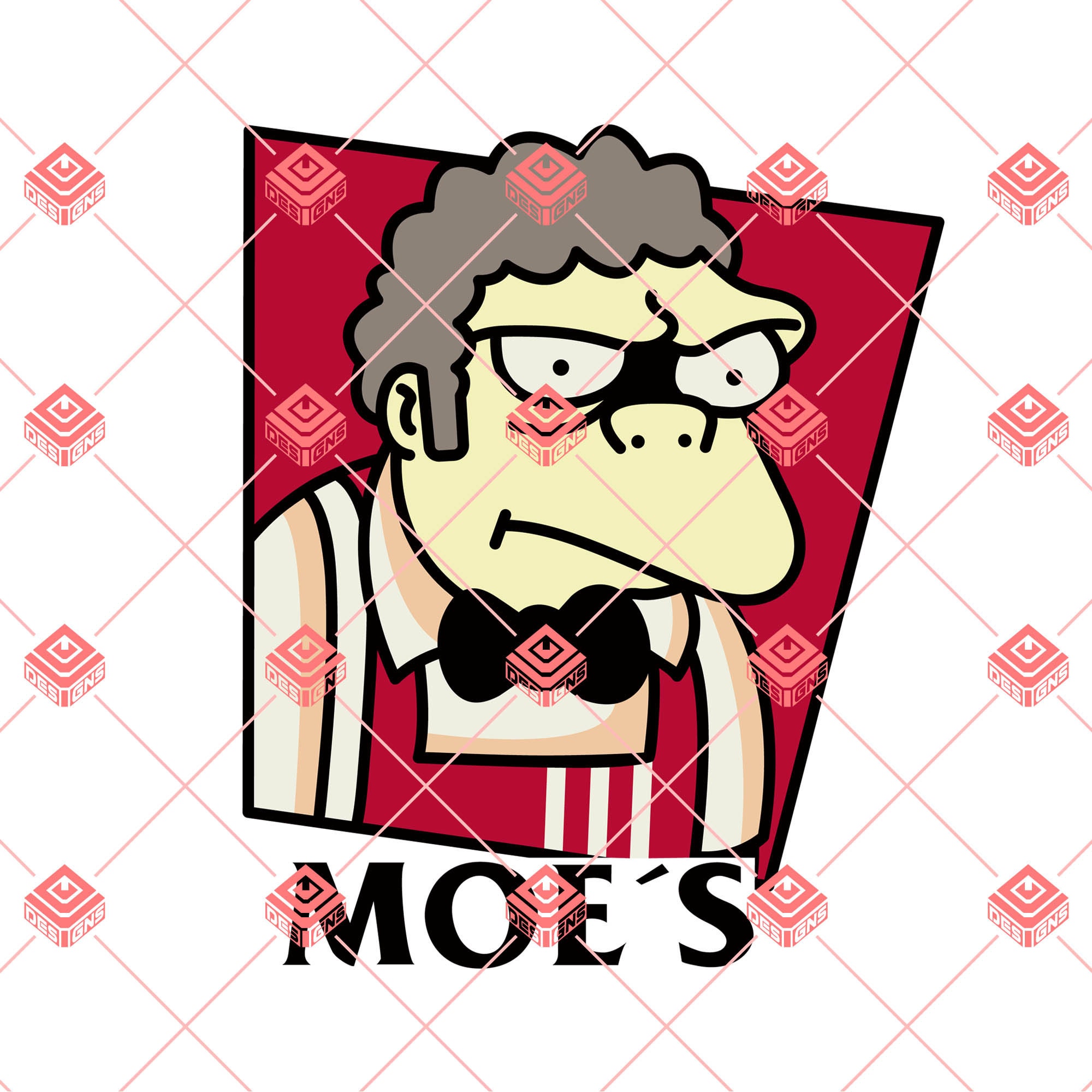 Los Simpson KFC, jpg, png, eps, svg, Archivo Digital - Etsy España