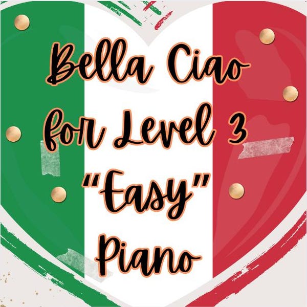 Bella Ciao Roblox Piano Sheets - Etsy Canada