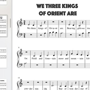 The Easy Piano Level 1 Traditional Christmas Collection Sheet Music PDF ...