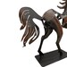 Handmade Rustic Metal Horse Sculpture Horse Art Home & Office Decor ...