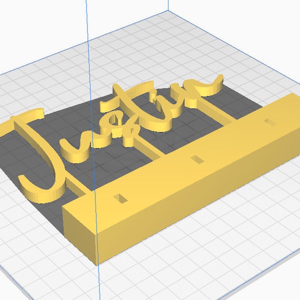 3d Name Plate - Etsy