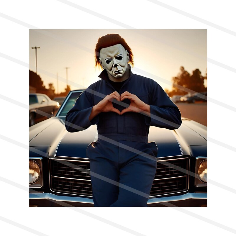 Michael Myers Hand Heart - Etsy