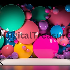 10 Bubble Backdrops - Etsy