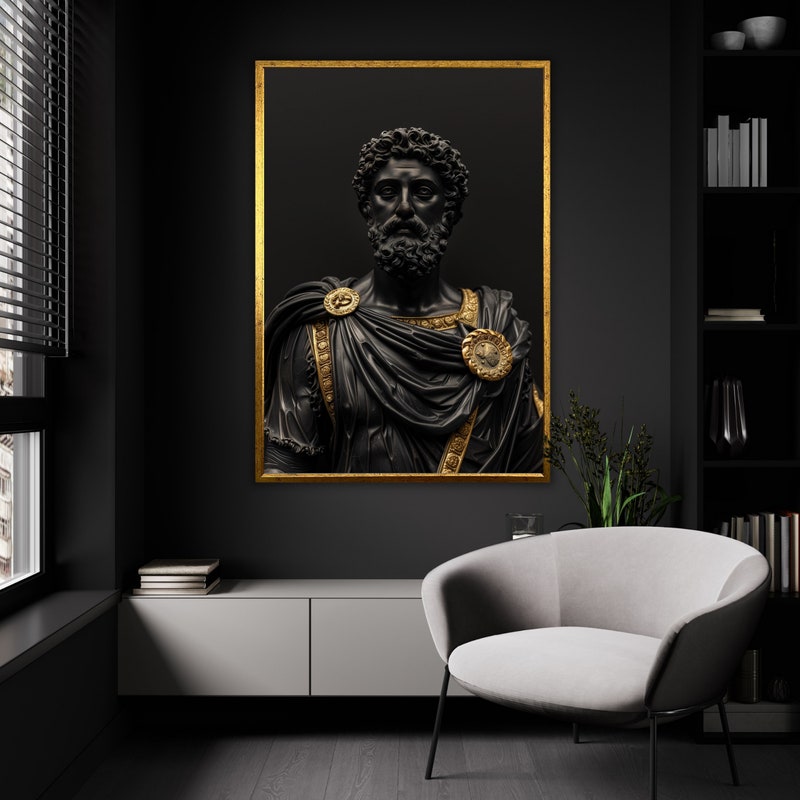Framed Stoic Wall Art - Etsy Canada